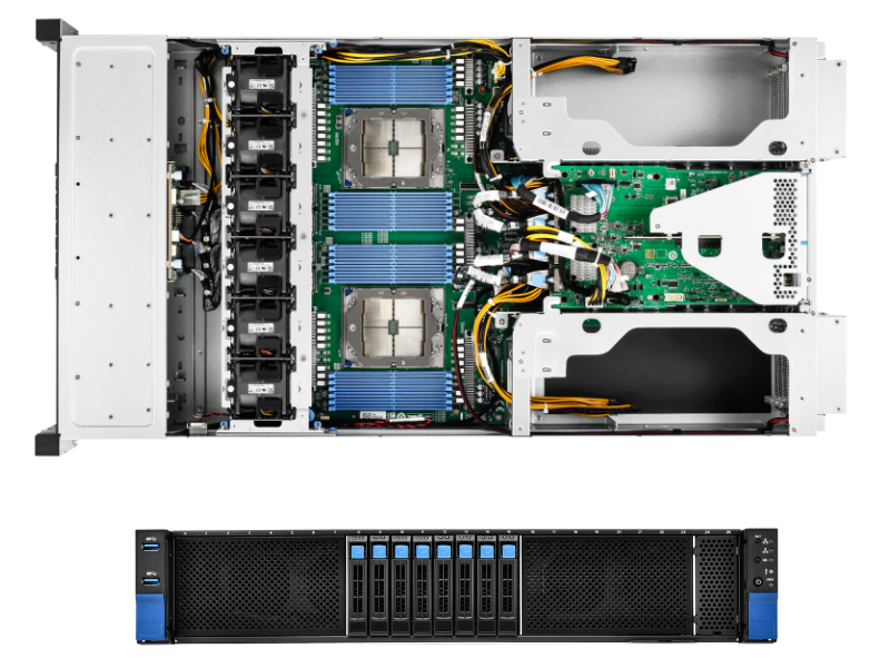 H200 NVL, RTX PRO 6000 Blackwell Server Edition 2基搭載 EPYC9005 2CPUサーバー ...